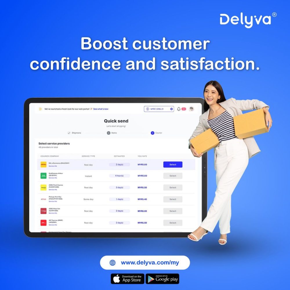 DelyvaNow Malaysia: 4 Cara mudah mendaftar & mengunakan Delyva di pelbagai platform - DelyvaNow